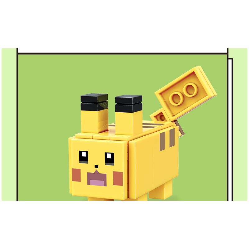 Enlighten 73012 Qman 73012 non POKÉMON ADVENTURE-SECOND 8 PIKACHU ...