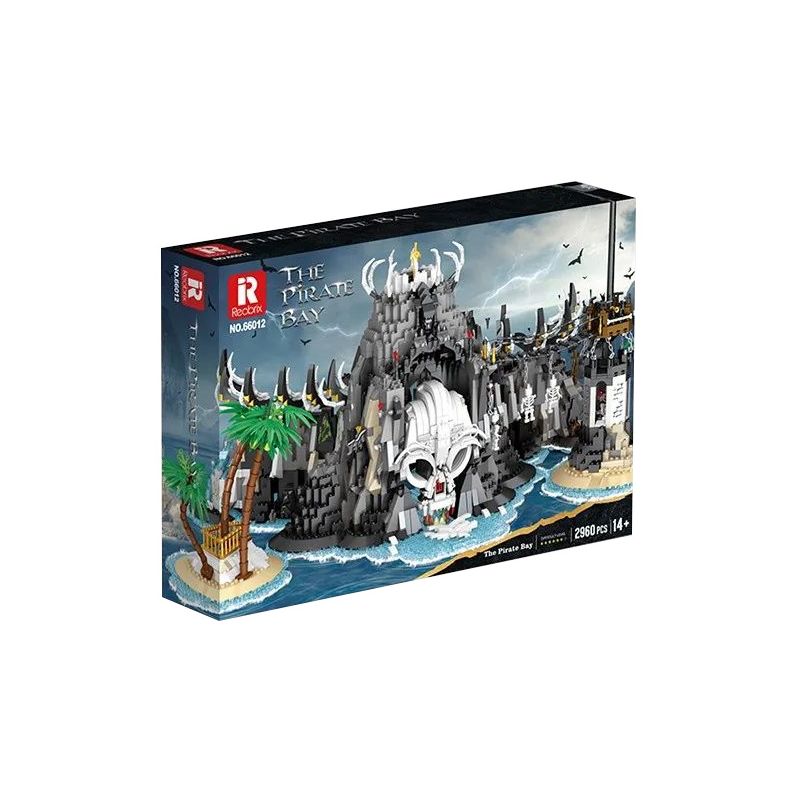 REOBRIX 66012 non VỊNH CƯỚP BIỂN bộ đồ chơi xếp lắp ráp ghép mô hình ...