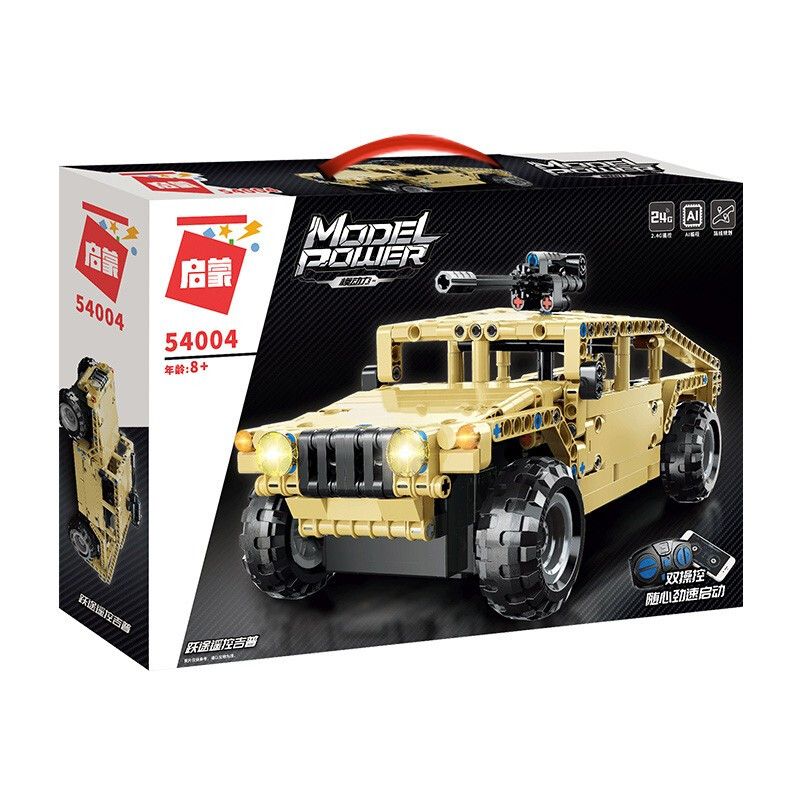 Enlighten 54004 Qman 54004 non XE JEEP ĐIỀU KHIỂN TỪ XA LEAP bộ đồ chơi xếp lắp ráp ghép mô hình ...