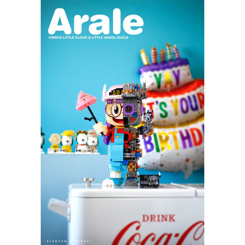 13800 non NGƯỜI MÁY ARALE bộ đồ chơi xếp lắp ráp ghép mô hình Movie ...