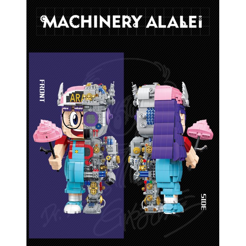 13800 non NGƯỜI MÁY ARALE bộ đồ chơi xếp lắp ráp ghép mô hình Movie ...