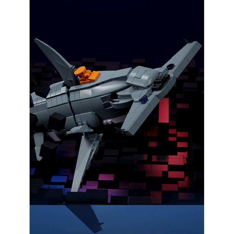 QIZHILE U0110 0110 non ĐỘI TUẦN TRA BỜ BIỂN CÁ MẬP ĐẦU BÚA bộ đồ chơi ...