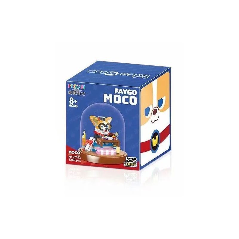 MOYU BLOCK MY97082 97082 non CHÚ CHÓ BAY MOCO bộ đồ chơi xếp lắp ráp ghép mô hình Creator FAYGO ...