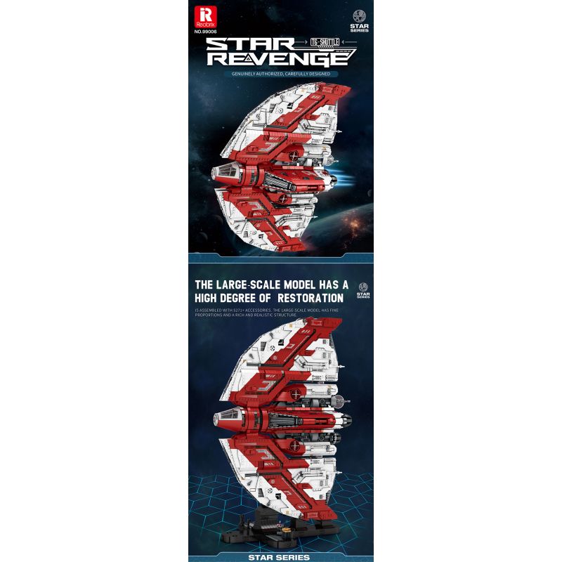 REOBRIX 99006 non TÀU CON THOI KHỔNG LỒ T6 bộ đồ chơi xếp lắp ráp ghép ...