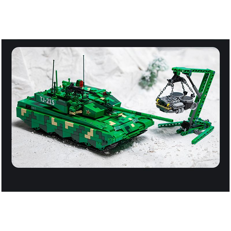 CADA DOUBLEE C82001 82001 non XE TĂNG CHIẾN ĐẤU CHỦ LỰC 99A tỷ lệ 1:25 ...