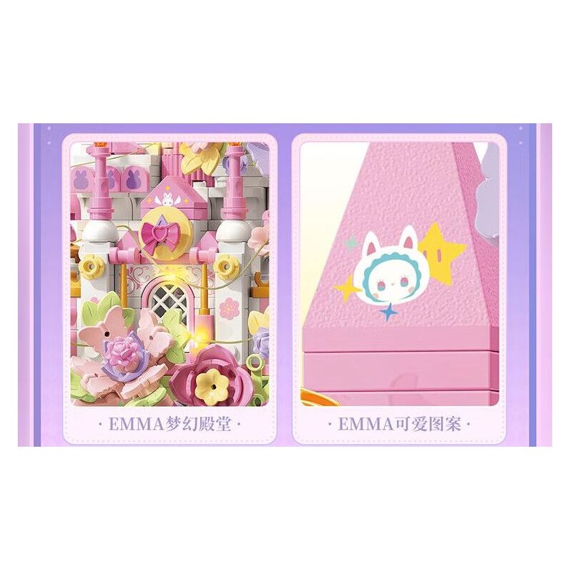 TOP TOY TC2025 2025 KHU RỪNG BÍ MẬT EMMA LÂU ĐÀI CHUMENG bộ đồ chơi xếp lắp ráp ghép mô hình ...