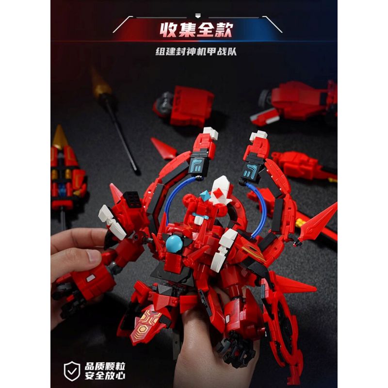 KEEPPLEY 81015 non Lego GALAXY FENGSHENJI MECHA BLACK DRAGON bộ đồ chơi ...