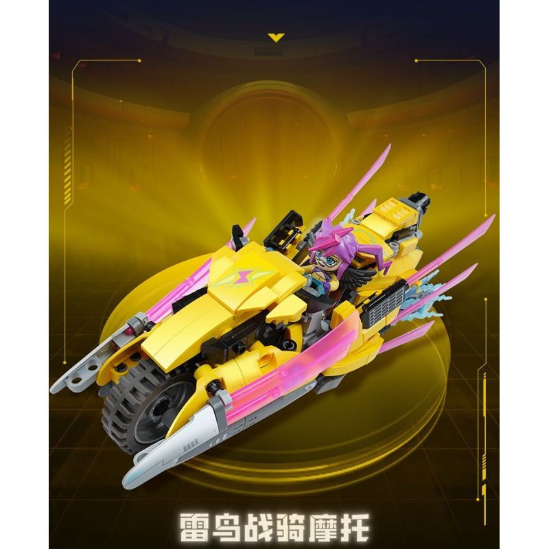 KEEPPLEY 81018 GALAXY GODS MECHA THUNDERBIRD BATTLE MOTORCYCLE bộ đồ ...