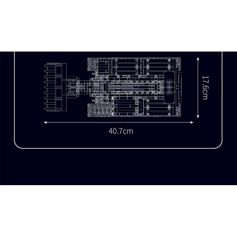 MouldKing 17054 Mould King 17054 MÁY XÚC LẬT MARMOT BẰNG KHÍ NÉN bộ đồ ...