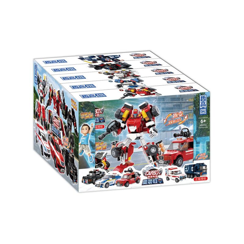 ZHEGAO KB2012 2012 non Lego KABAO CAR GOD TRỞ LẠI VỚI 5 MẪU XE bộ đồ ...
