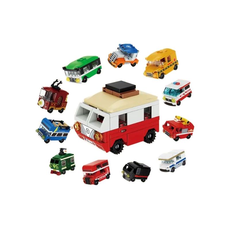 FORANGE FC8138 8138 non Lego XE NHỎ bộ đồ chơi xếp lắp ráp ghép mô hình ...