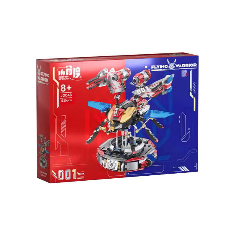 SMALL ANGLE JD048 BỌ CÁNH CỨNG CƠ KHÍ bộ đồ chơi xếp lắp ráp ghép mô ...