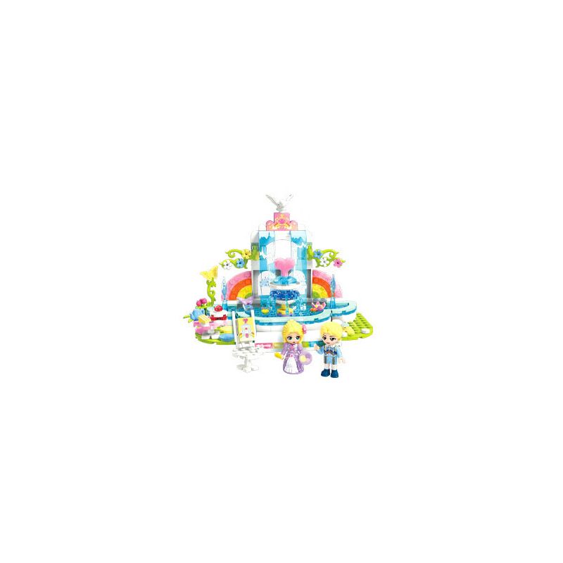 KEEPPLEY 32028 non Lego CÔNG CHÚA LEIA SÂN ĐÀI PHUN HOA bộ đồ chơi xếp ...