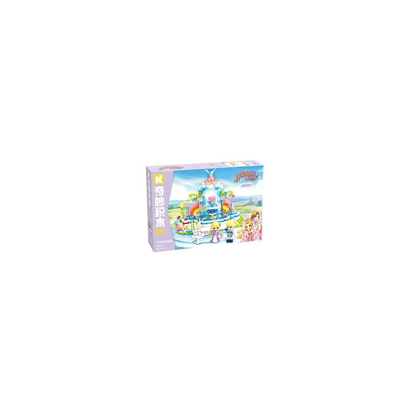 KEEPPLEY 32028 non Lego CÔNG CHÚA LEIA SÂN ĐÀI PHUN HOA bộ đồ chơi xếp ...