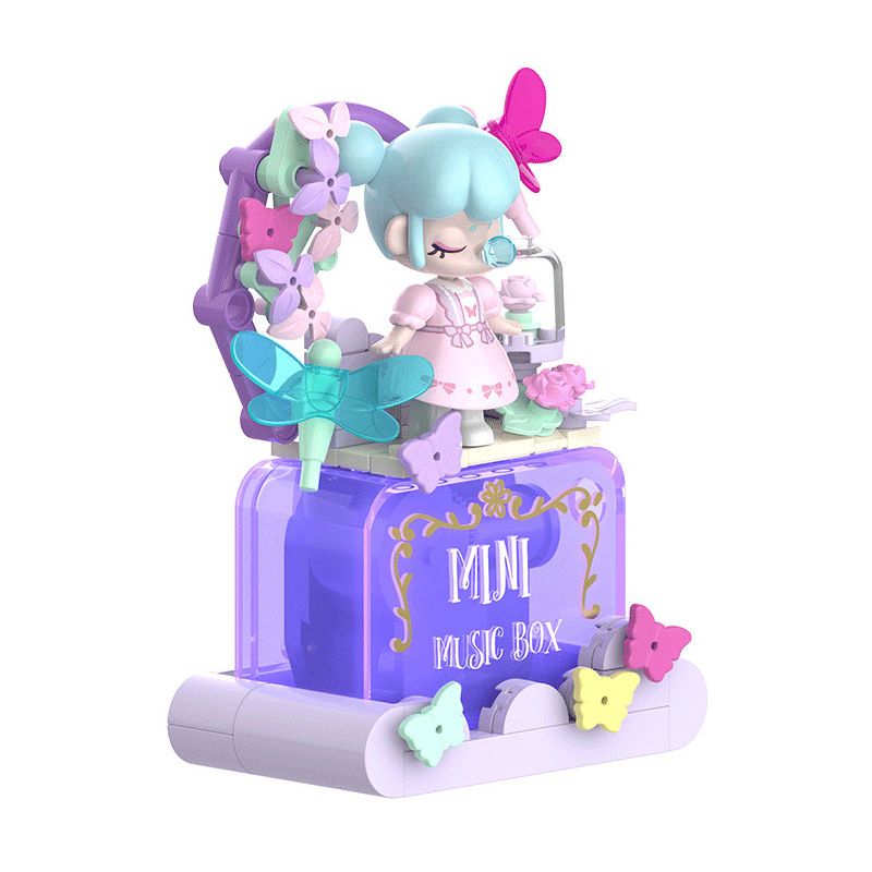 JAKI HK111 non Lego HỘP NHẠC YÊU TINH RUOLAI NANCI NÀNG TIÊN BƯỚM bộ đồ ...