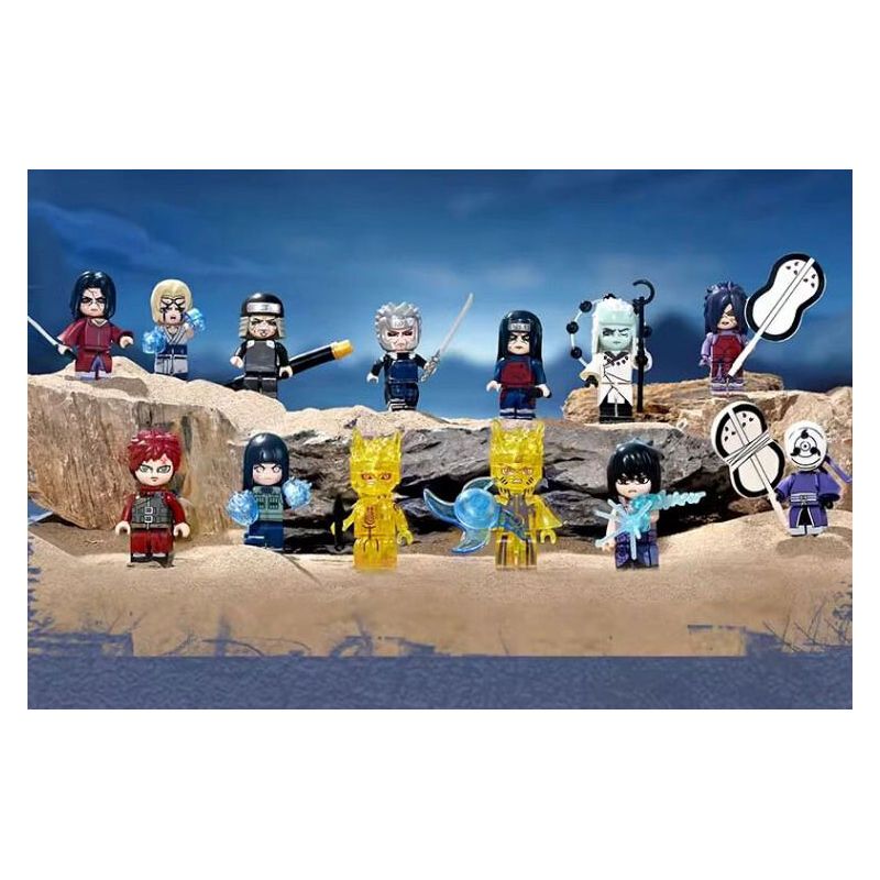 KEEPPLEY 79003 NARUTO SHIPPUDEN PHẦN 3 ĐẠI CHIẾN NINJA POCKET MAN bộ đồ ...
