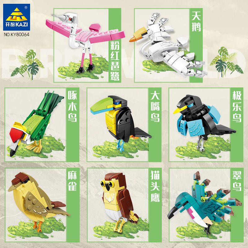 Kazi KY80064 80064 non Lego OPERATION BRIGHT WINGS 8 MẪU DIỆC HỒNG ...