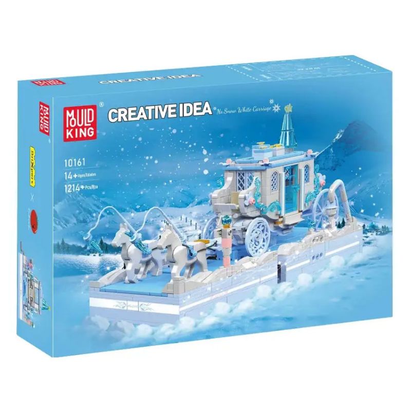 MouldKing 10161 Mould King 10161 non Lego XE NGỰA BẠCH TUYẾT bộ đồ chơi ...