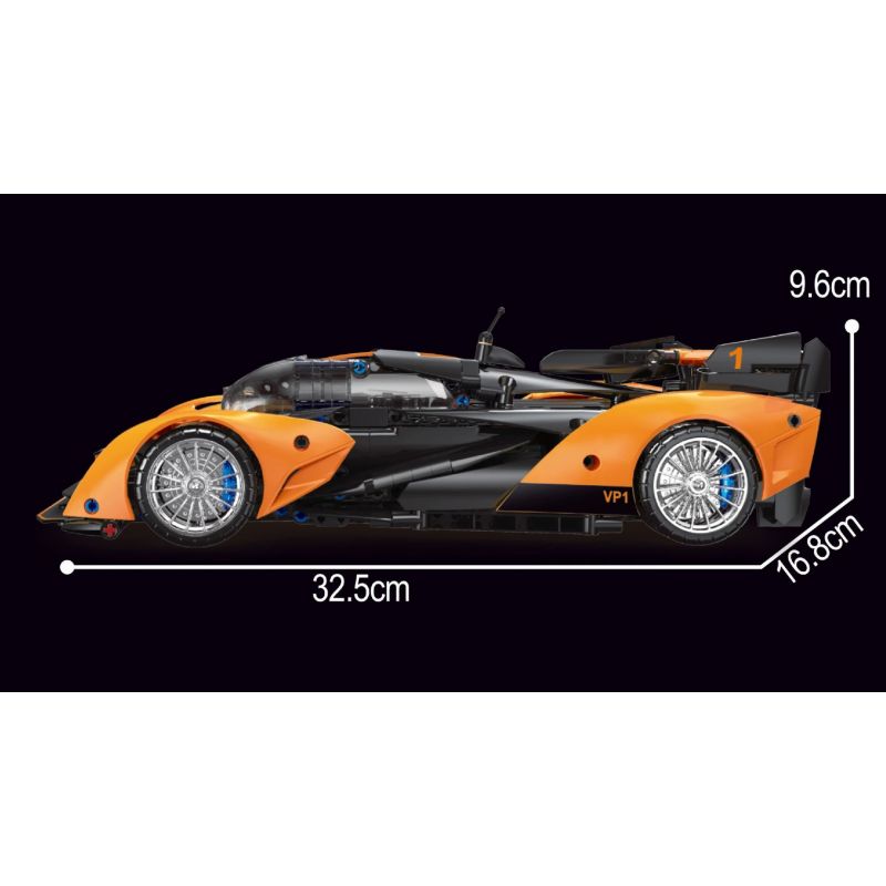 PRO BLOCKS YC-23045 23045 YC23045 XE THỂ THAO MCLAREN SOLUS GT tỷ lệ 1: ...