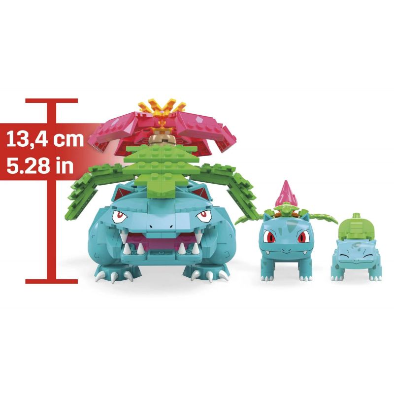 MEGA BLOKS HHM17 POKÉMON BỘ TIẾN HÓA BULBASAUR bộ đồ chơi xếp lắp ráp ...