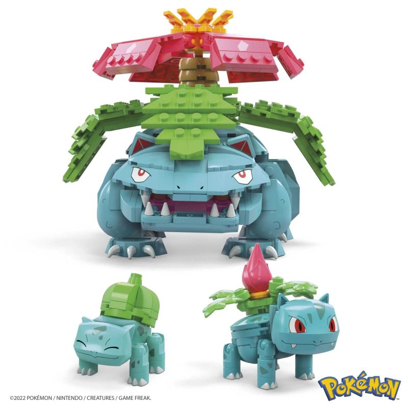 MEGA BLOKS HHM17 POKÉMON BỘ TIẾN HÓA BULBASAUR bộ đồ chơi xếp lắp ráp ...