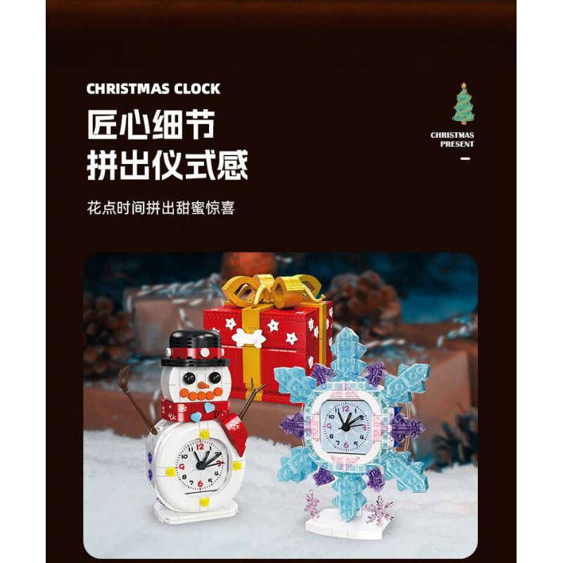 JIESTAR JJ9191 9191 non ĐỒNG HỒ QUÀ TẶNG bộ đồ chơi xếp lắp ráp ghép mô hình Creator GIFT BOX ...