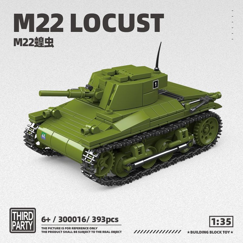 THIRDPARTY 300016 M22 LOCUST 1:35 bộ đồ chơi xếp lắp ráp ghép mô hình ...