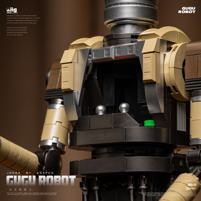 SMALL ANGLE JD094 MANDALORIAN ROBOT CỔ ĐẠI bộ đồ chơi xếp lắp ráp ghép ...