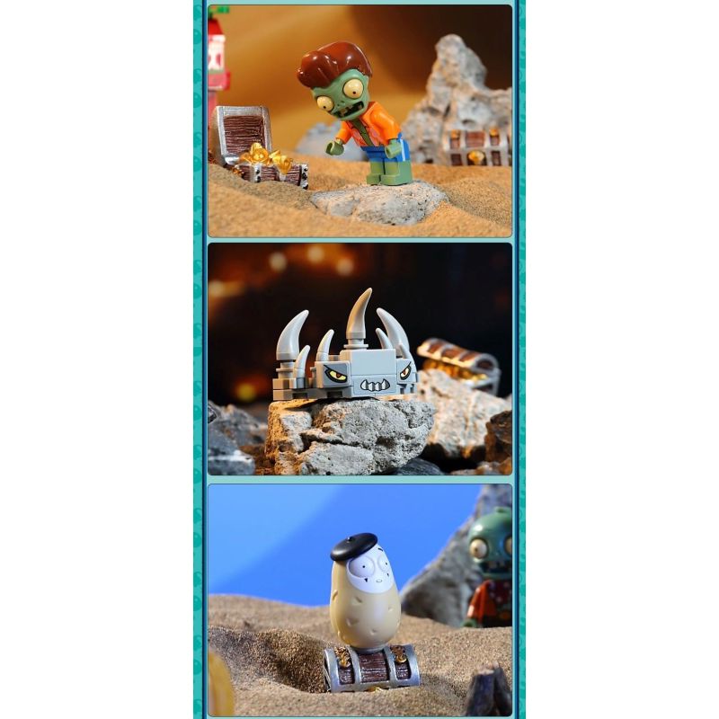 GUDI 60035 PLANTS VS ZOMBIES BLIND BOX MINIFIGURE THỨ 6 bộ đồ chơi xếp ...