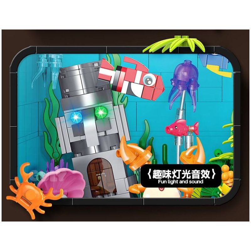 GULY 60518 TRUYỀN HÌNH CỔ ĐIỂN bộ đồ chơi xếp lắp ráp ghép mô hình ...