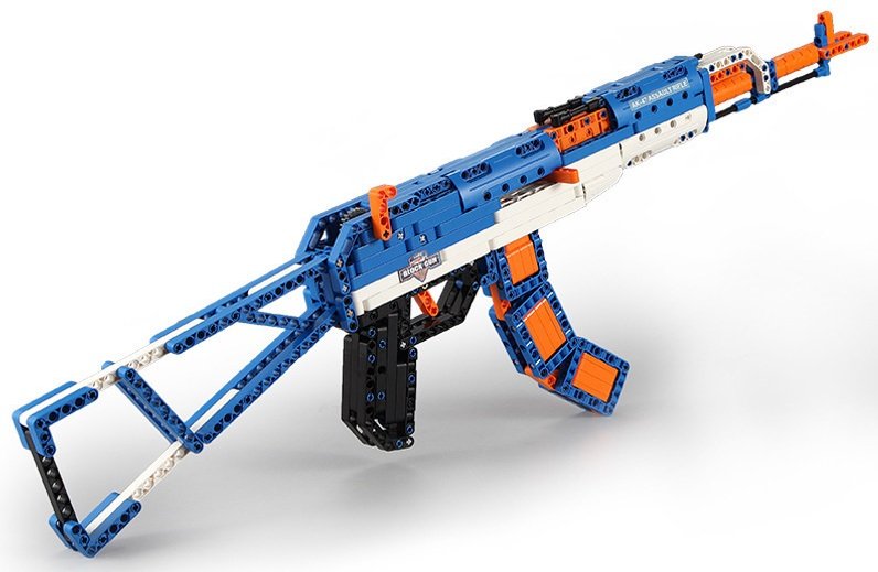 Cada C81001 C81001W Lego Technic Block Gun Ak-47 Assault Rifle Xếp hình ...