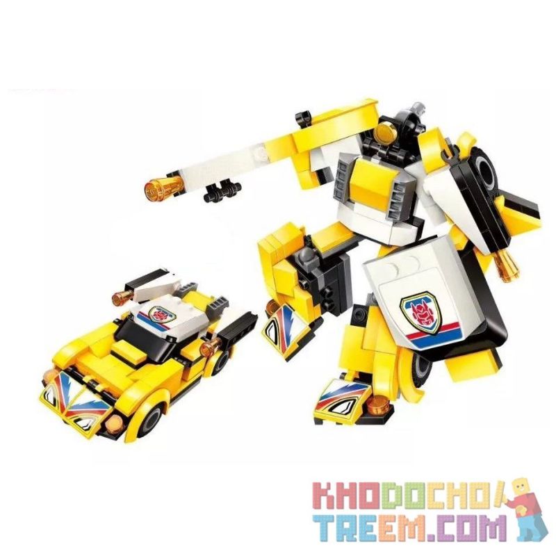 Enlighten 3102 Qman 3102 non Lego 6 NGƯỜI MÁY BIẾN HÌNH HỢP THỂ bộ đồ ...
