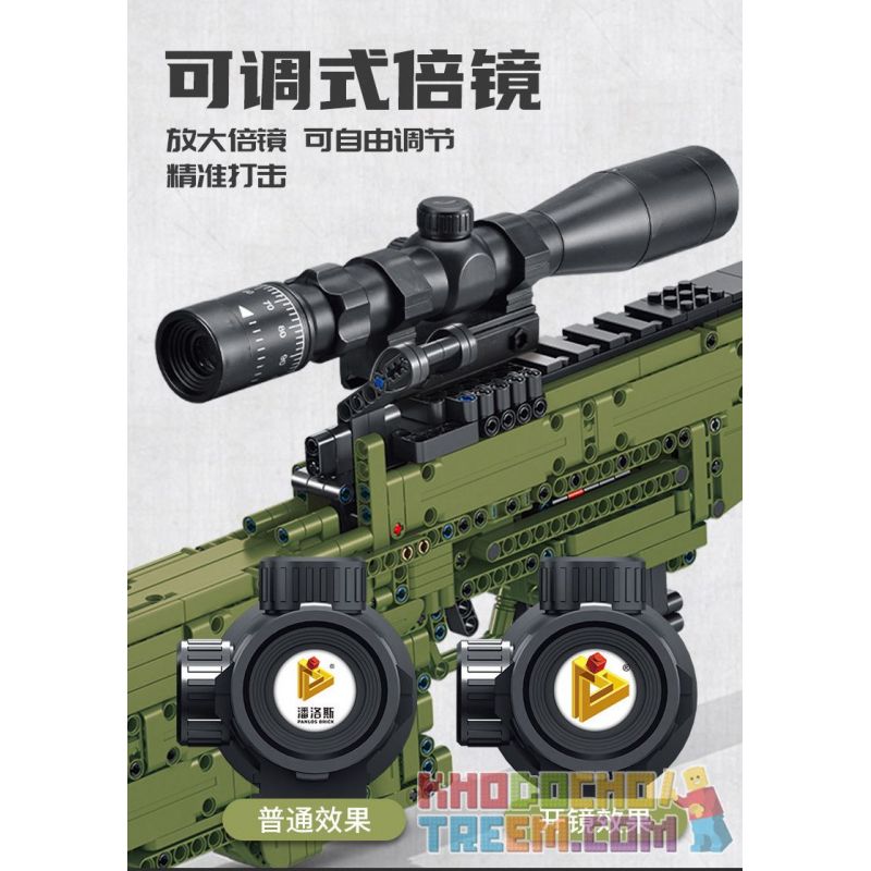 PanlosBrick - Panlos Brick 670001 Xếp hình kiểu Lego MILITARY ARMY AWM ...