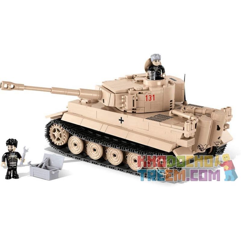 COBI 2519 non XE TĂNG HẠNG NẶNG TIGER 131 bộ đồ chơi xếp lắp ráp ghép ...