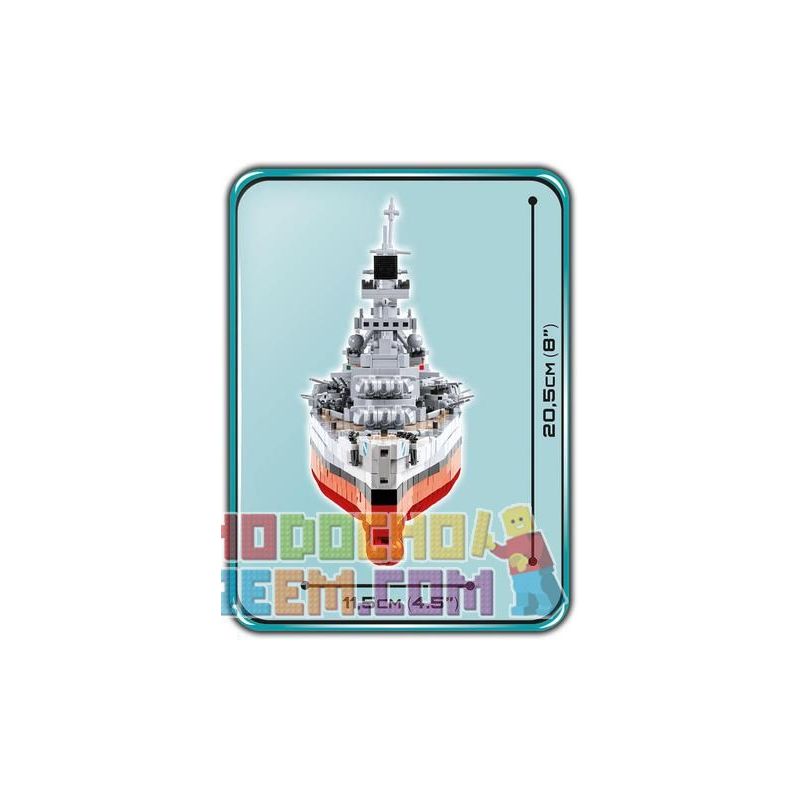 COBI 4817 4818 non SCHARNHORST CHIẾN HẠM PHIÊN BẢN GIỚI HẠN bộ đồ chơi ...