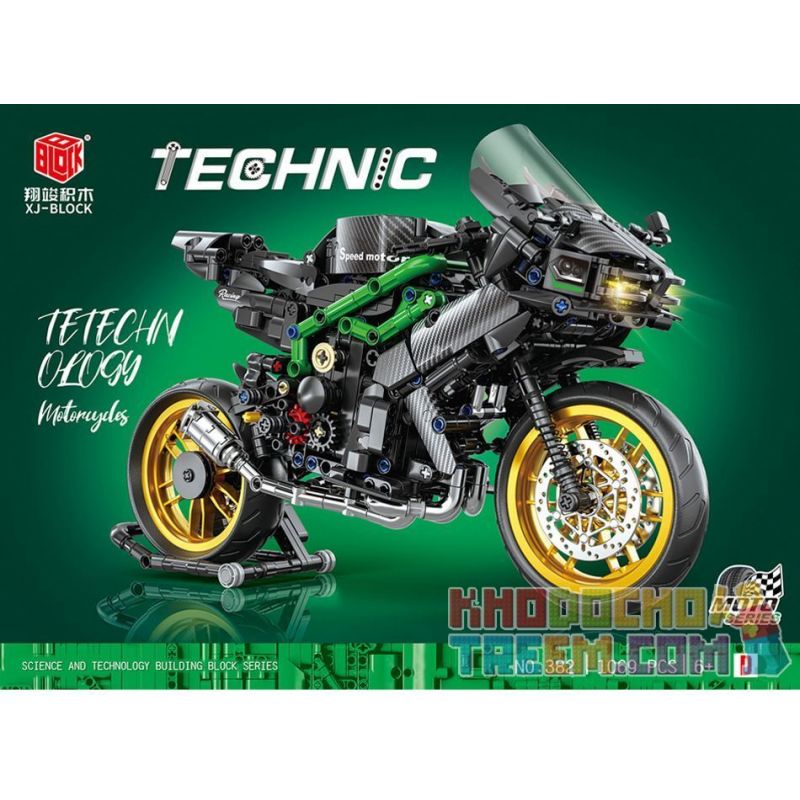 XIANGJUN XJ-382D 382D XJ382D non XE MÁY bộ đồ chơi xếp lắp ráp ghép mô hình Kỹ Thuật Công Nghệ ...