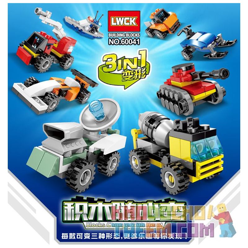 LWCK 60041 non 8 PHONG CÁCH ĐỂ THAY ĐỔI THEO Ý MUỐN bộ đồ chơi xếp lắp ...