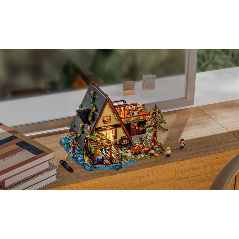 FUNWHOLE F9013 9013 non CABIN KHUNG CHỮ bộ đồ chơi xếp lắp ráp ghép mô ...