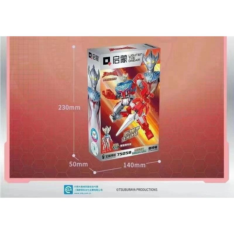 QMAN ENLIGHTEN KEEPPLEY 75058 non ULTRAMAN TAIGA MECHA TĂNG CƯỜNG bộ đồ chơi xếp lắp ráp ghép mô ...
