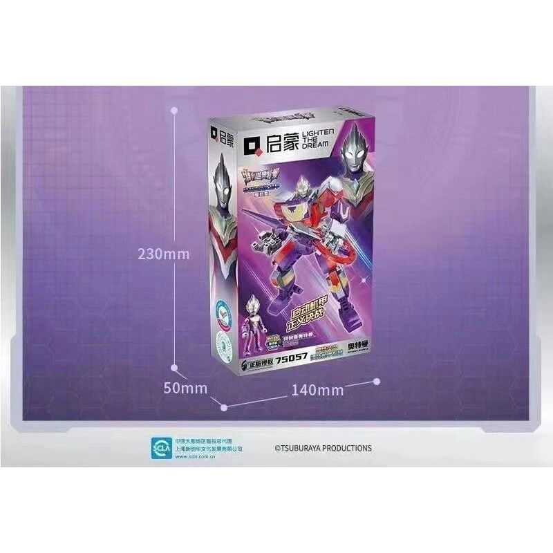 QMAN ENLIGHTEN KEEPPLEY 75057 non ULTRAMAN TELIGA LOẠI HỖN HỢP MECHA CẢI TIẾN bộ đồ chơi xếp lắp ...