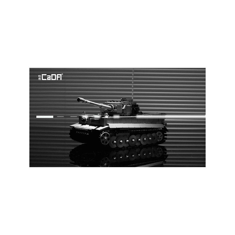 DOUBLEE CADA C61071 61071 non Lego TIGER TANK 1:35. tỷ lệ 1:35 bộ đồ ...