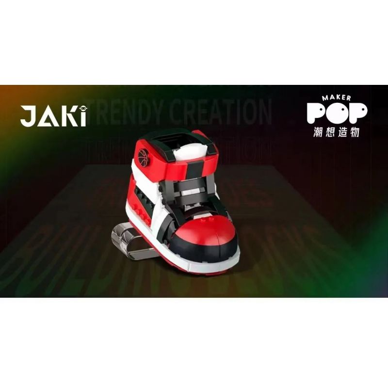 JAKI JK8202 8202 non GIÀY THỂ THAO MÀU ĐỎ PUNK bộ đồ chơi xếp lắp ráp ...