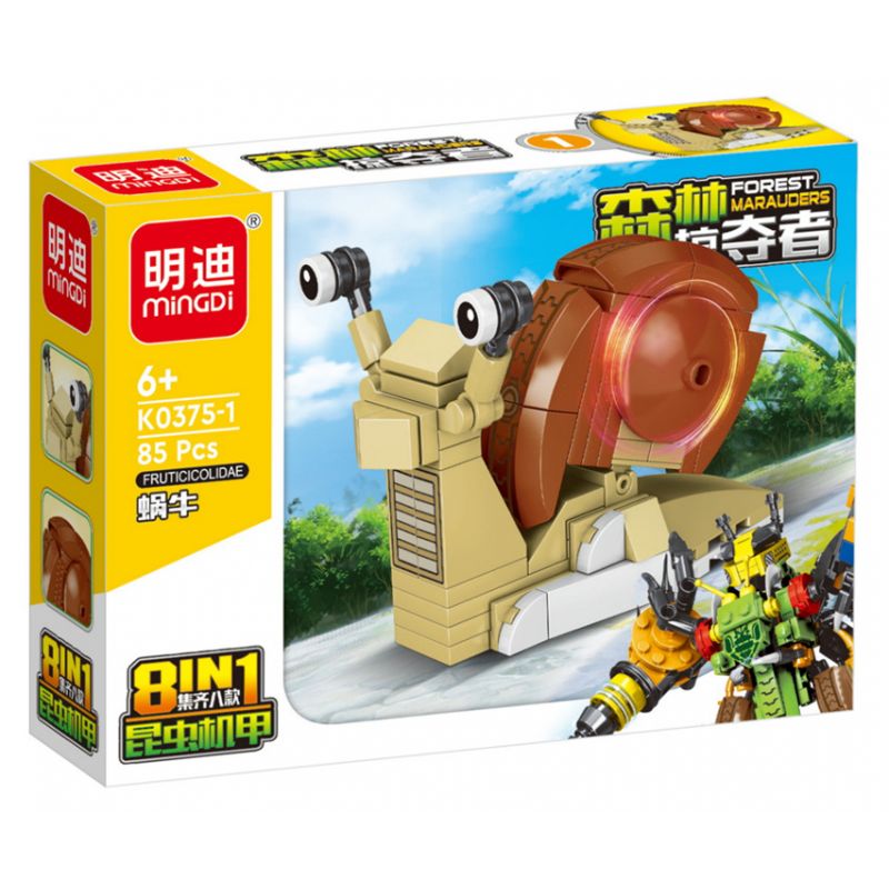 Kazi KY80040 80040 MINGDI LEIBAO K0375 0375 non HỌ CÔN TRÙNG 8 MẪU BỌ NGỰA RUỒI KIẾN ONG CHUỒN ...